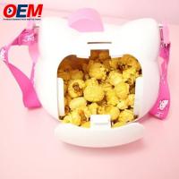 China Factory custom Hello Kit-ty Popcorn Container Movie Bucket 64 oz Plastic Theater for sale
