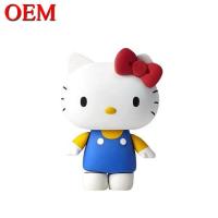 China Cat Cute Hello Kitty Keychains Melody 3D Cartoon Keychain for sale