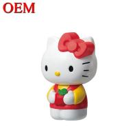 China Cat Cute Hello Kitty Keychains Melody 3D Cartoon Keychain for sale
