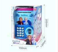 China OEM Customized Robotic Coin Bank With  Fingerprint Plastic Money Box for sale