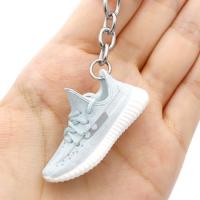 China Customized Sport Shoes Shape 3D Mini Sneaker Promotional Keychain Bulk for sale