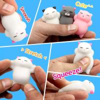 China OEM factory custom Animal Antistress Slimy Squeeze Toys Funny Toys Mini Mochi Squishy toy for sale