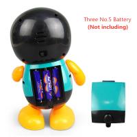 China Custom Baby Toys Lovely Smart Swing Dancing Penguin Education LED Light Toy for sale
