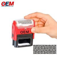 China Custom Factory Make Ink Stampers Self Ink Roller Inking Stamper for sale