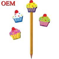 China Custom Kids Toys 2023 Cartoon3D Funny Pencil Topper Pvc Pencil Topper for sale