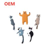 China OEM FAMA Factory Custom Made Mini  seamless tail foldable hook pvc rubber toys for sale