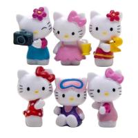 China Custom OEM Made PVC Cute Mini Plastic Cartoon Kitty Toy OEM Manufacturer for sale