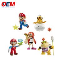 China Mini Figures Supreme PVC Action Figure Model 6pcs Set Mario Toy Manufacturer for sale