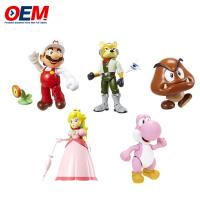 China Mini Figures Supreme PVC Action Figure Model 6pcs Set Mario Toy Manufacturer for sale