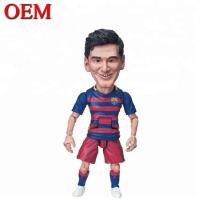 China OEM Famous Football Player Plastic Action Figure Man Pvc HX for sale