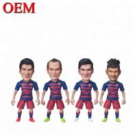 China OEM Famous Football Player Plastic Action Figure Man Pvc HX for sale
