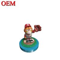 China Manufacturer OEM Plastic Lazy Cat Toy Figure Custom PVC 3D Anime Injection Art Vinyl Toys for sale