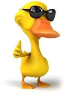 China 3D New Design Plastic Cartoon Figure action Animals Toys with Duck Bee Penguin for sale