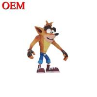 China OEM Cartoon Figure Toy Crash Cartoon Doll Bandicoot Figurine for sale