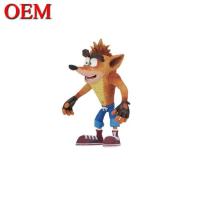 China OEM Cartoon Figure Toy Crash Cartoon Doll Bandicoot Figurine for sale