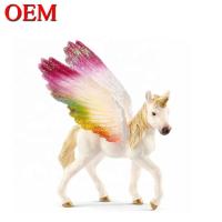 China Custom Made Cute 3d Horse Resin Toys Made Animal Resin Sculpture Figure for sale