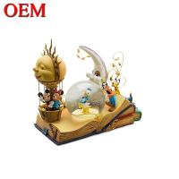 China custom Light Up Water Globe OEM Movie Princess Snow Globe Toys With Music for sale