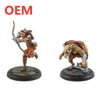 China personalized plastic pieces miniatures game for sale