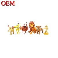 China Pvc Kid Toys Animation Cartoon Model Simba Small Lion King Figure for sale