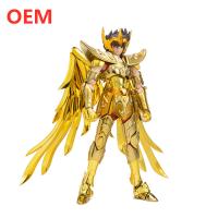 China Change face sculpture mini Glod Saint Seiya Action Toys Figures for sale