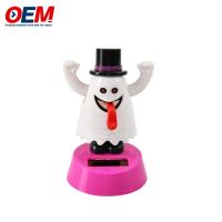 China Customized Solar Powered Bobble Head Dancing Toy OEM Skeletal Action Figurines for sale