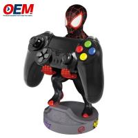 China Spidman Mobile Phone Holder Made Desk Office Home Desktop Toy OEM PVC Phone Holder Figure for sale