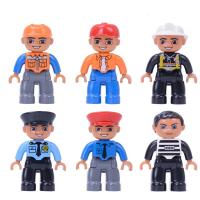China Mini ABS Plastic Action Anime Figures Building Blocks Figure Toys  For Kids for sale