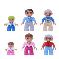 China Mini ABS Plastic Action Anime Figures Building Blocks Figure Toys  For Kids for sale