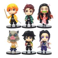 China OEM Demon Slayer Character Model Decoration Collection Toy Custom Action Figures for sale