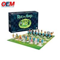 China Custom Plastic Decorative Movie Heros Figure Character Chess Set Made Cartoon Toy Game Chess for sale