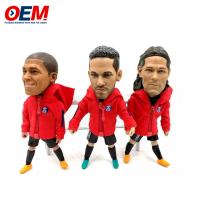 China CustomG0104 XT1003 New Famous Football Player Neymar Messi Ronaldo Suarez Character Mini Block Figure Plastic Toy for sale