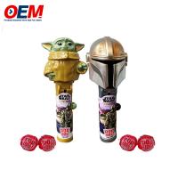 China Pop-Up Lollipop Holder Case Made Plastic Candy Toy OEM Creative Lollipop Toy For Kid for sale