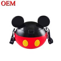 China cartoon  character  Plastic PP cartoon  Shaped lion  Popcorn Containers with Lid for Collection for sale