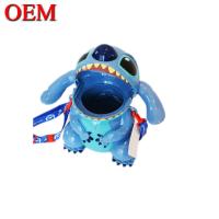 China cartoon  character  Plastic PP cartoon  Shaped lion  Popcorn Containers with Lid for Collection for sale