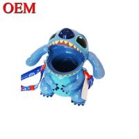 China cartoon  character  Plastic PP cartoon  Shaped lion  Popcorn Containers with Lid for Collection for sale