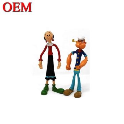China Factory Make Customized Bendable Figure Cartoon Bendable Toy Character custom Cartoon  Military  MODEL TOY for sale