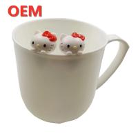 China Custom figure toy manufacturer OEM Customized Kitty cat Mini Cup Cartoon Figure Toys  custom  your own design toy for sale