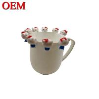 China Custom figure toy manufacturer OEM Customized Kitty cat Mini Cup Cartoon Figure Toys  custom  your own design toy for sale