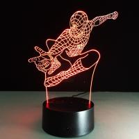 China Customized Movie Character 3D Figure Made Model Toy Led Night Light Toy Manufacturer for sale