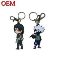 China OEM Cartoon Cute Gudetama Egg Yolk Keychain Figures Custom Keychain Toy Action Figures for sale