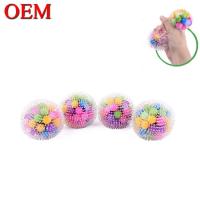 China OEM Squishy Stress Balls Toy OEM Color Changing Gel Stress Ball Made TPR Silicone Toy For Kids for sale
