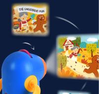 China Customized Educational Story Projector Storytelling Flashlight Toys For Kids for sale