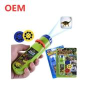 China Custom Made Baby Sleeping Story Projector Flashlight Toy Lamp Torch for sale