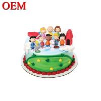 China Customized Japan Classic Characters Birthday Cake Topper Set Oem Action Figure Cake Topper Factory for sale