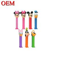 China Customized 3D Cartoon Toy Hellokitty Plastic Candy Dispenser Oem Candy Packs for sale