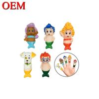 China 3D Plastic Figure Finger Puppet Toys OEM Hand Play Toy For Kid Custom Plastic Figure for sale