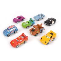 China Custom manufacturer Cartoon Pixar Cars Racing Series Jackson Storm Cruz Smokey 1:43 Diecast Metal Alloy Vehicle Toys Boy Kid Gif for sale