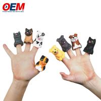 China Customized Plastic Animal Monkey Finger Toys OEM PVC Toys Made Silicone Kid Toy for sale