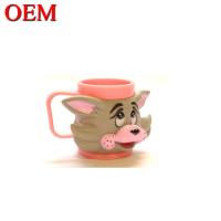 China Custom Hight Quality Eco-friendly 3d Figure Cup Ice Cute Cartoon Toy Cream Mug for sale
