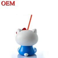 China Manufacturing Cartoon Character Custom 3D kitty PP Cola Cup OEM Plastic/Vinyl figure for sale